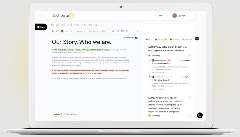 Factiverse Reviews in 2025